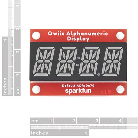 qwiic alphanumeric kit 14段母數字顯示模組套件 白光and紅光 sparkfun美國製 台灣物聯科技 出貨最迅速