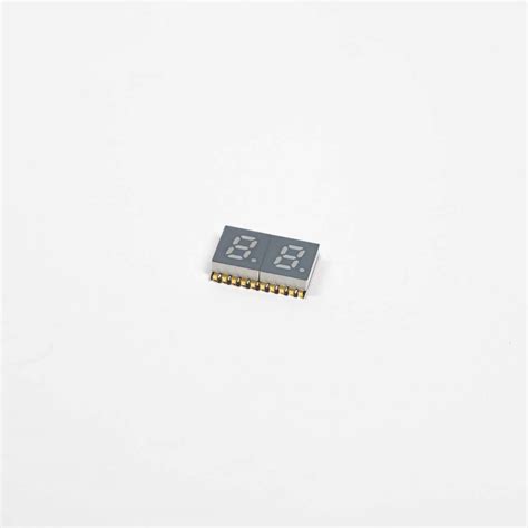 0 2 Dual Digit Smd Led 7 Segment Display Diamond Seg Opto Plus Led