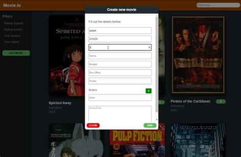 Github Gayatri Shastri7movie App Made This Project Using Html Css
