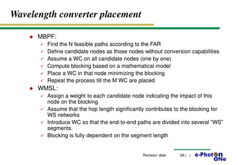 Ppt Routing And Wavelegth Assignment In Optical Networks Powerpoint