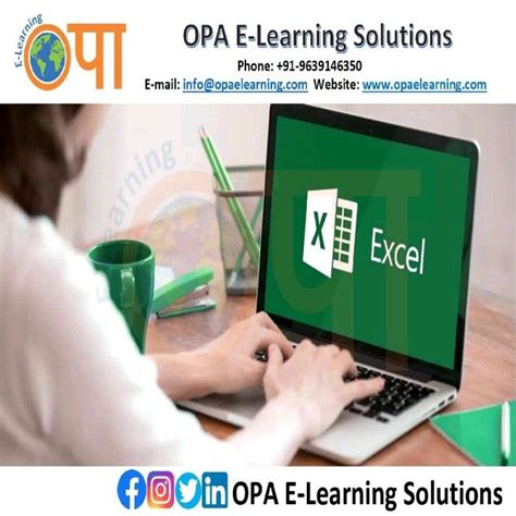 opa e learning solutions on linkedin excel microsoftexcel microsoft