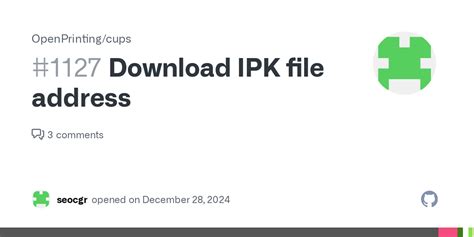 Download Ipk File Address · Issue 1127 · Openprintingcups · Github