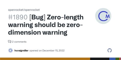 [bug] zero length warning should be zero dimension warning · issue