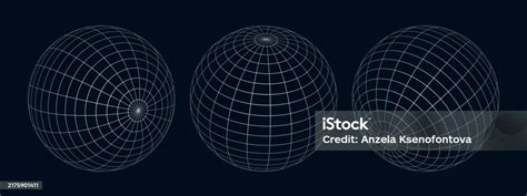 3d 메쉬 그리드 구체 그물 와이어 글로브 또는 서클 공 벡터 디지털 지구 선에서 기하학적인 3d 와이어프레임 구 네트워크 메시 그리드 프레임 과학 및 기술 아이콘 3차원