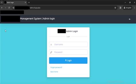 patel siddh on linkedin how i bypassed the admin login page