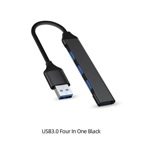 Концентратор Usb 3 0 4 порта высокоскоростной разветвитель типа C 5 гбит с для пк компьютерные