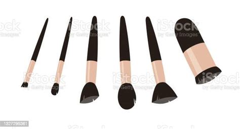 손으로 그린 만화 패션 일러스트 메이크업 도구 브러시 벡터 세트 드로잉 뷰티 제품 아트 워크 컬렉션 장식 화장품 동기 부여에 대한 스톡 벡터 아트 및 기타 이미지 Istock
