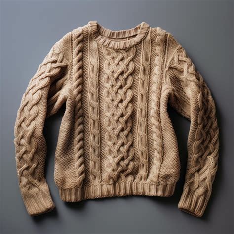 Premium Ai Image Cozy Sweater Isolated