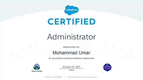 Salesforcecertified Salesforceadmin Salesforcedeveloper Salesforce Umar Mohammad