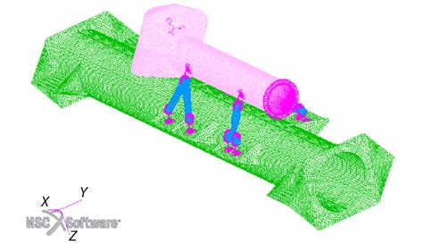 Sketch Of The Fem Model Download Scientific Diagram