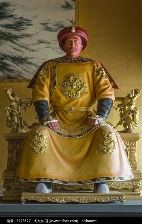 努尔哈赤蜡像高清图片下载 红动中国