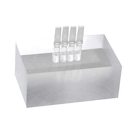 Acrylic Loading Block For 01 Ml Strip Tubes For Rotor Gene Q® Abo