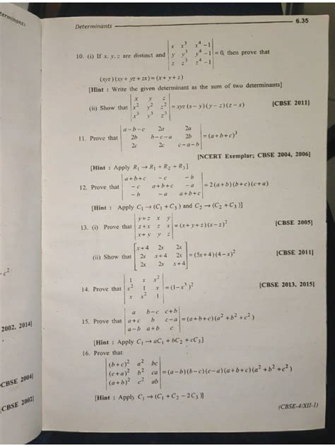 Determinant Pdf