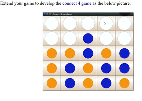 Solved I Want To Make A Connect 4 Game Using The Minimax Algorithm And