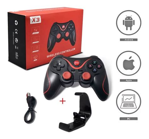 Joystick Bluetooth Inalambrico Celular Pc Tablet Android Ios Color