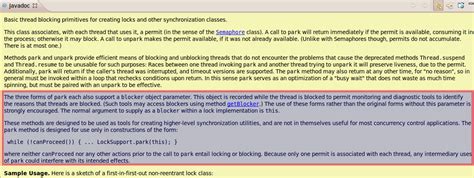 java locksupport详解 戒修 沉迷技术的小沙弥
