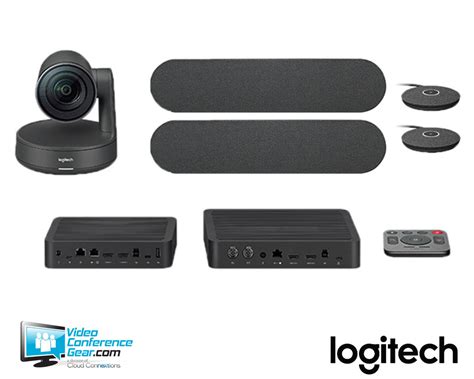 Logitech Rally Plus Rally Ptz Camera Dual Speakers And Mics Full Large Room Solution