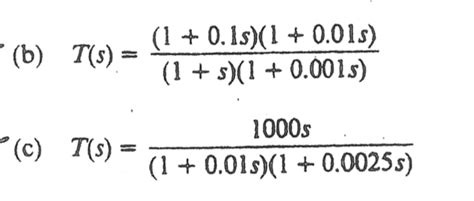 Solved Prepare An Asymptotic Bode Plot For Both Magnitude Chegg