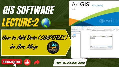 How To Add Data In Arc Map Gis Software Lecture2 Gis Software