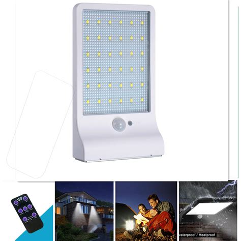 36 48 leds pir motion sensor wandlamp super helder grandado