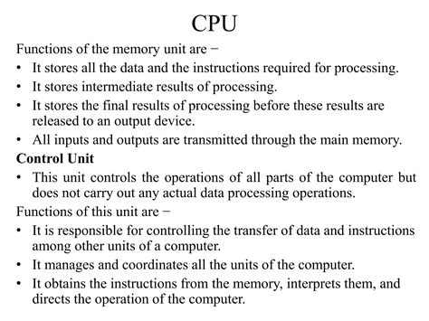 Computer Architecture Ppt