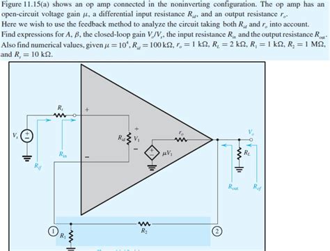 solved consider the noninverting op amp circuit of example