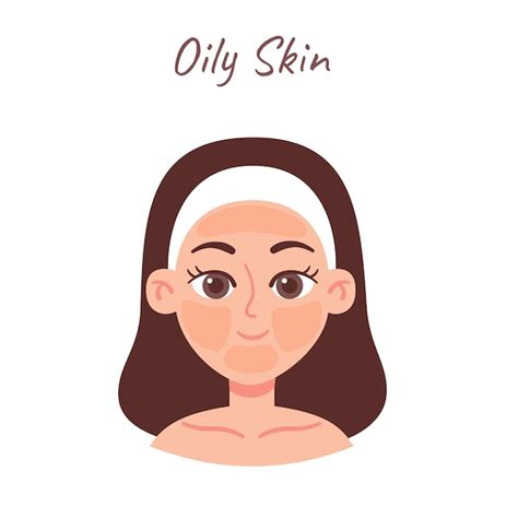 Premium Vector Oily Skin Type