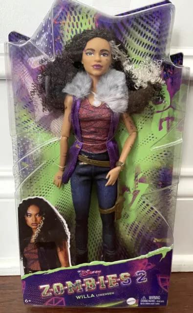 Disney Zombies 2 “willa Lykensen” Werewolf Articulated Doll Nib £56 70