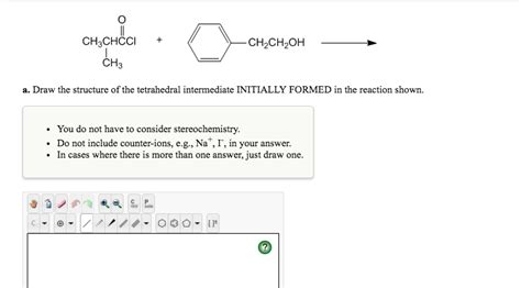 Solved CH3CHCCI + CH CH3 a. Draw the structure of the | Chegg.com