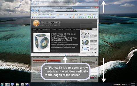 Secondshell Lightweight App Lets You Maximize Windows Horizontally Or