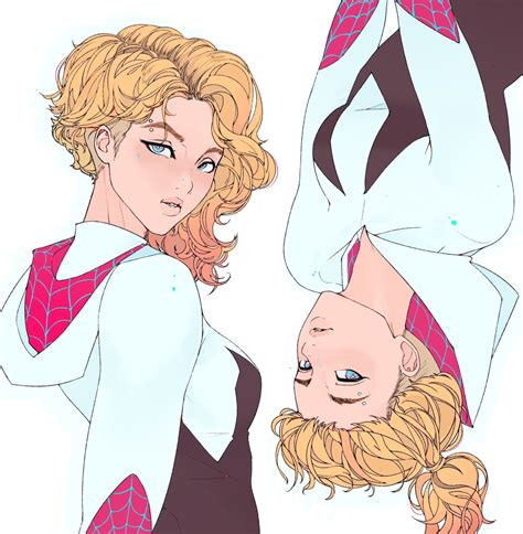 Spider Gwen Gwen Stacy Art Girl Marvel Elliemaplefox Art Marvel