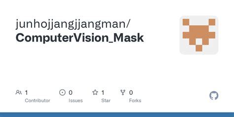 Github Junhojjangjjangmancomputervisionmask