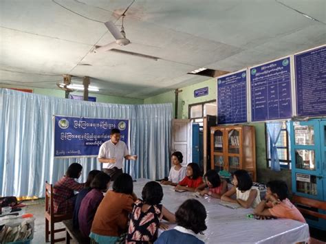 ပေါက်တောမြို့နယ် ပြည်သူ့စာကြည့်တိုက်၌ စာအုပ်စာစောင် ချစ်မြတ်နိုးသူများအသင်း Book Club အဖွဲ့ဝင