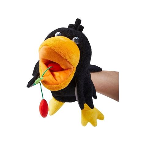 Handpuppe Rabe Theo 2499