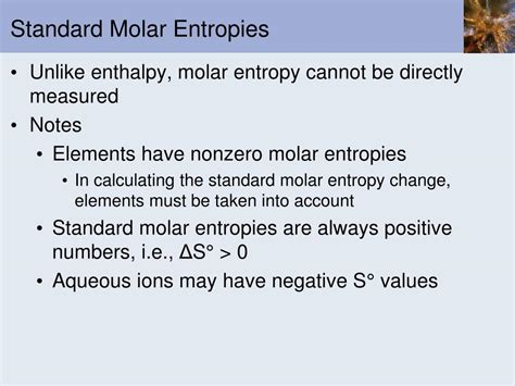 Standard Molar Entropy Solved The Standard Molar Entropy Of Lead L Bromide PbB