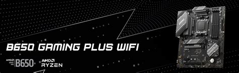 Msi B Gaming Plus Wifi Atx Am Motherboard Computer Orbit