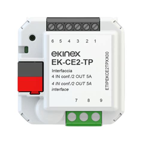 EKINEX Universal Interface 4In Conf 2Out Relay 5A EK CE2 TP Distributor UAE ComWave
