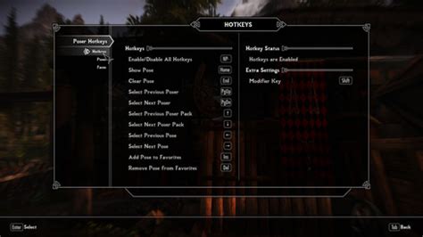 Poser Hotkeys SE