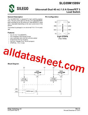 SLG M VTR Datasheet PDF Dialog Semiconductor SLG M VTR Datasheet PDF Dialog Semiconductor