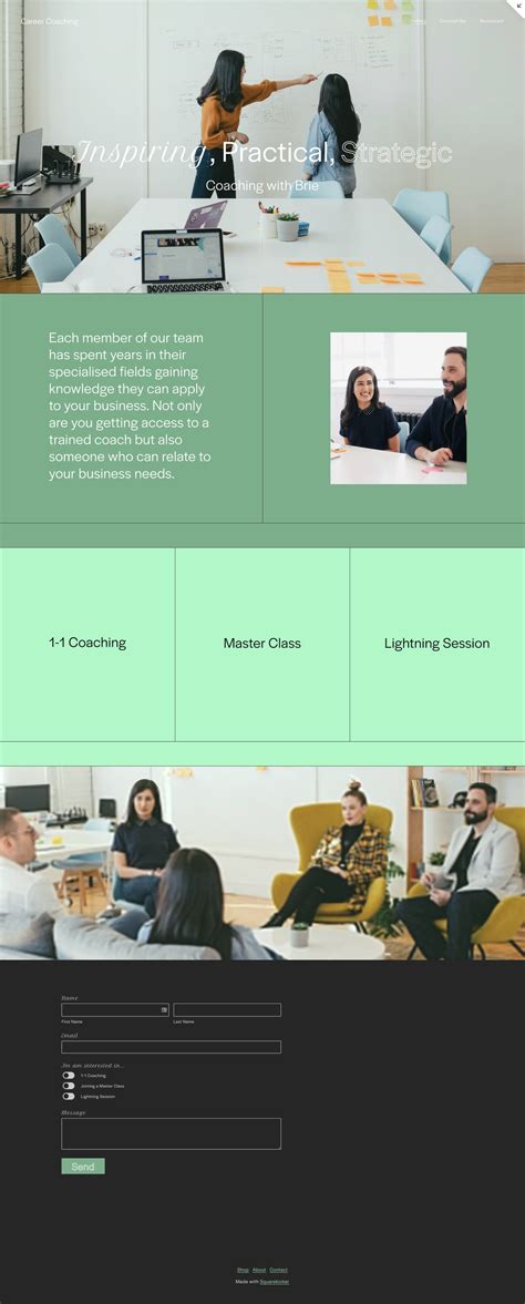 How To Add Vertical Lines And Borders To Sections In Squarespace Squarekicker Squarespace