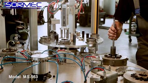 double rotary table for autoamtic gluing magnets on rotor for
