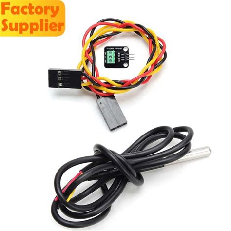 Jual Tanpa Ongkir Ds18b20 Modul Sensor Temperatur Anti Air Terminal