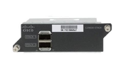 C2960x Stack Cisco Flexstack Plus Network Stacking Module Refurb
