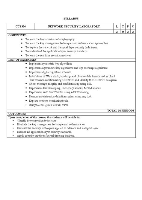 LAB Manual CCS354 Network Security Practices Algorithms Studocu