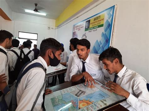 Akriti Engineering Drawing Exhibition 2022 Seminar Lab Coat Engineering