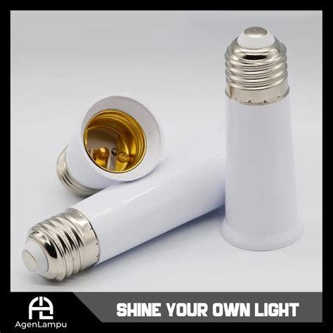 Jual Fitting Sambungan Lampu E27 Socket Pemanjang Fiting Dudukan Bohlam Lampu Shopee Indonesia