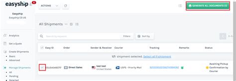 how to create shipments on easyship easyship