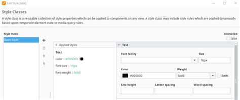 Custom Css In Ignition Perspective Getting Started With The Stylesheets Dmc Inc