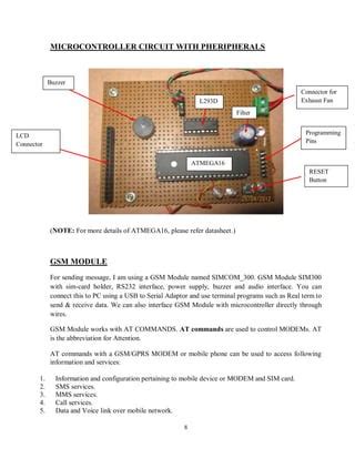 P Microcontroller Based Lpg Gas Detector Using Gsm Module PDF