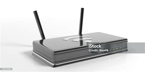 Wifi 라우터 흰색 배경에 고립입니다 3 차원 일러스트 레이 션 모뎀에 대한 스톡 사진 및 기타 이미지 모뎀 배경 주제 흰색 Istock